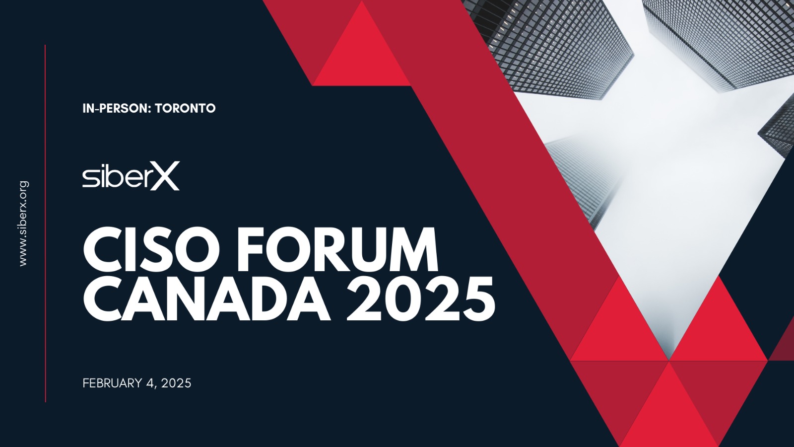 siberX | CISO Forum Canada 2025